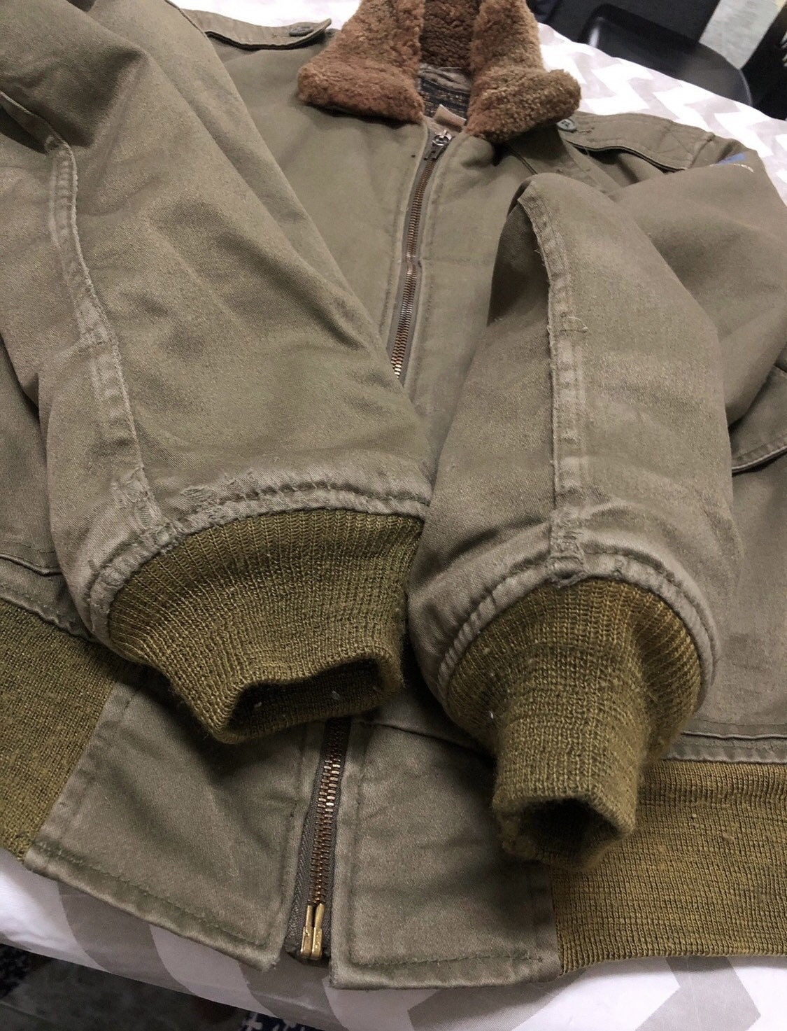 Vintage Us Air Force Type B-10 I. Spiewak&sons Bomber Jacket Made in ...