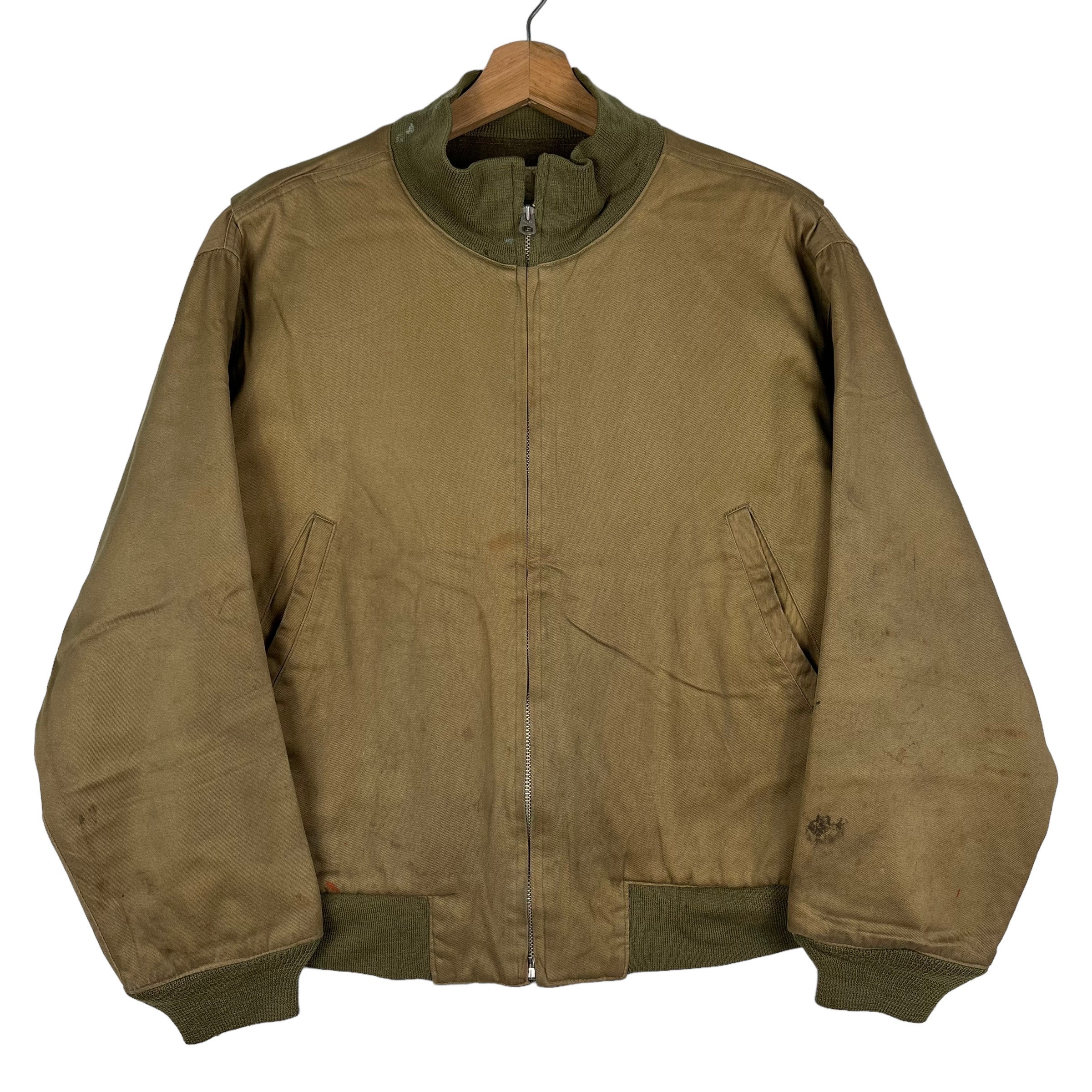 Repro 40s Vintage Wwll Tanker Bomber Jacket Talon Zipper - Etsy