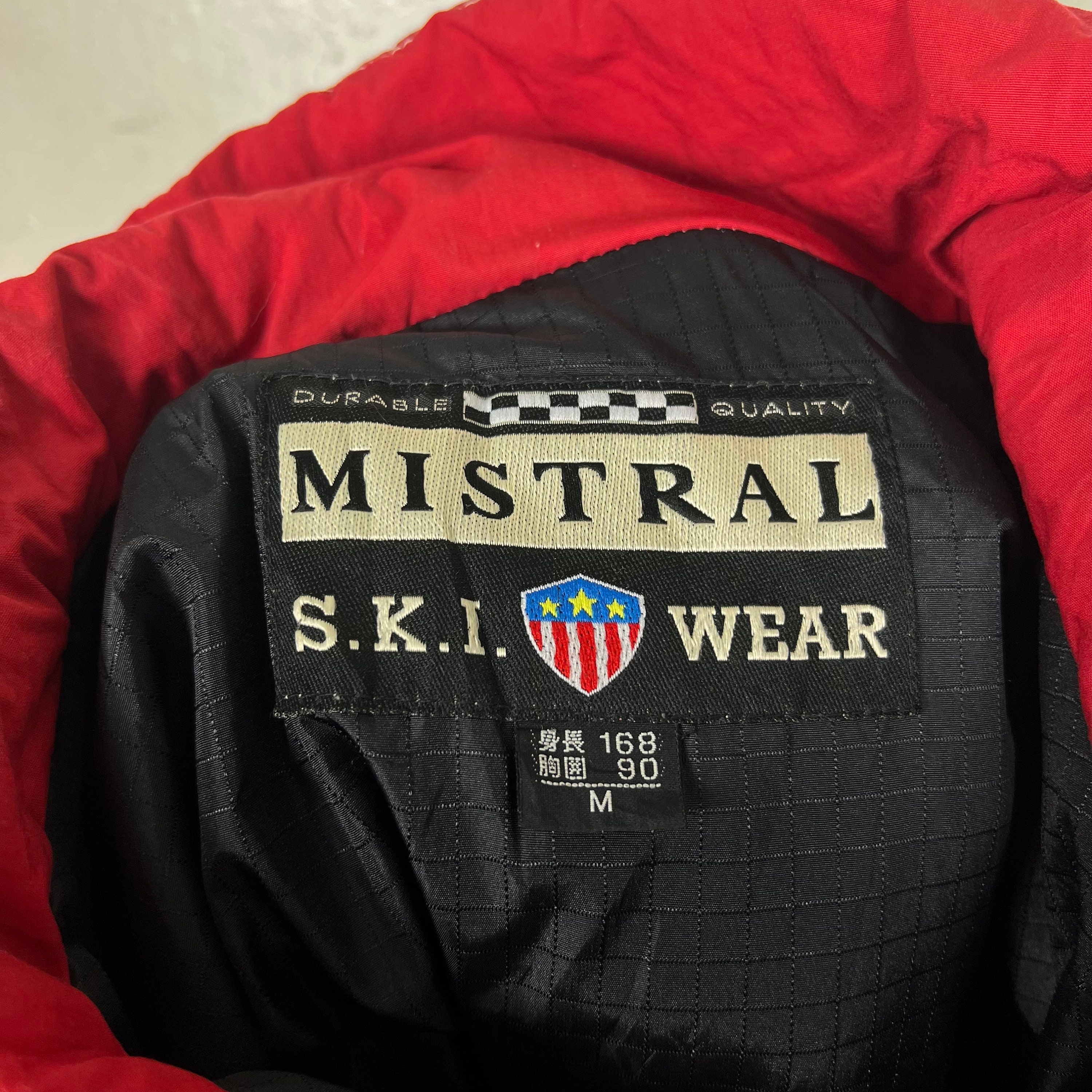 Vintage Mistral Anorak Insulate Ski Racing Jacket - Etsy