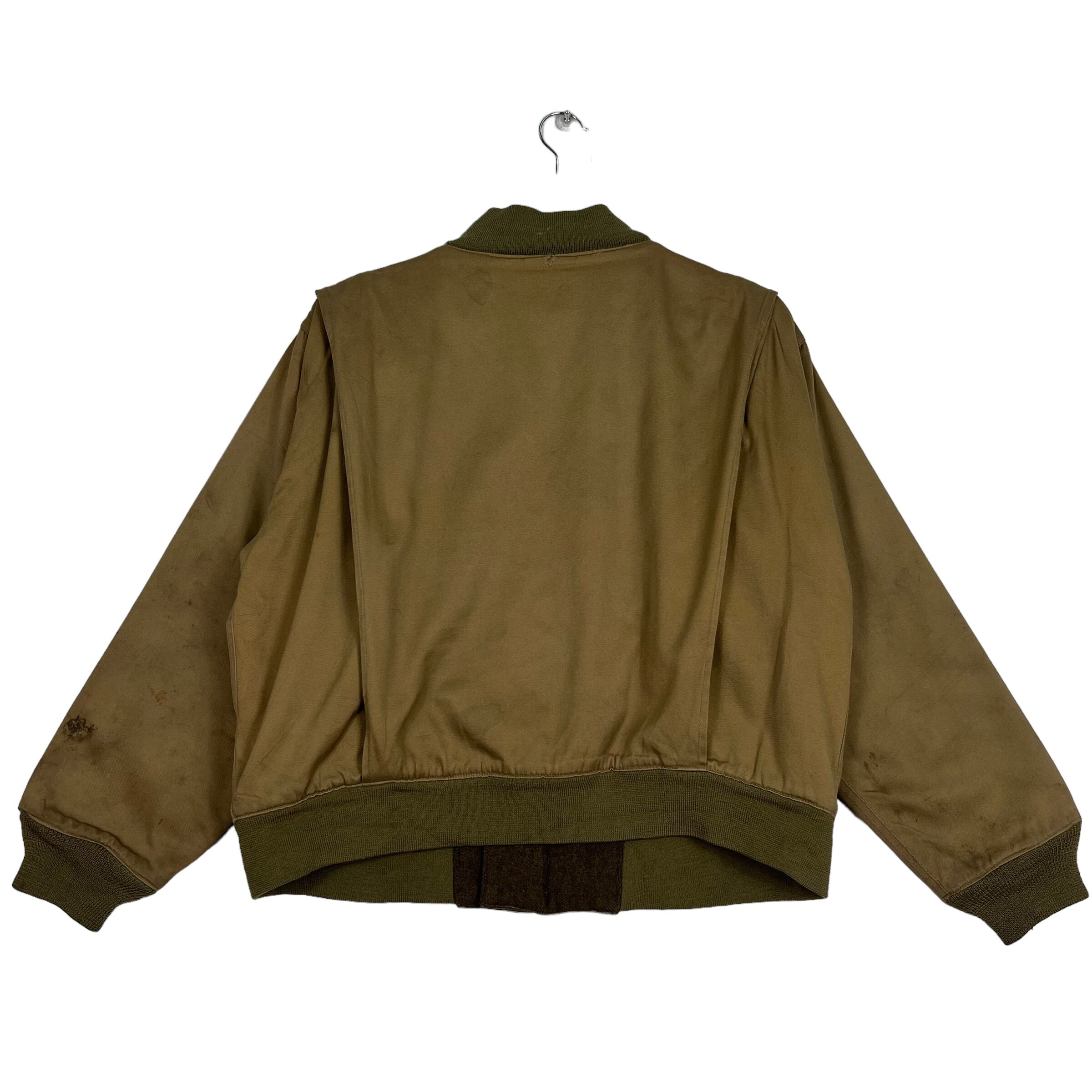 Repro 40s Vintage Wwll Tanker Bomber Jacket Talon Zipper - Etsy