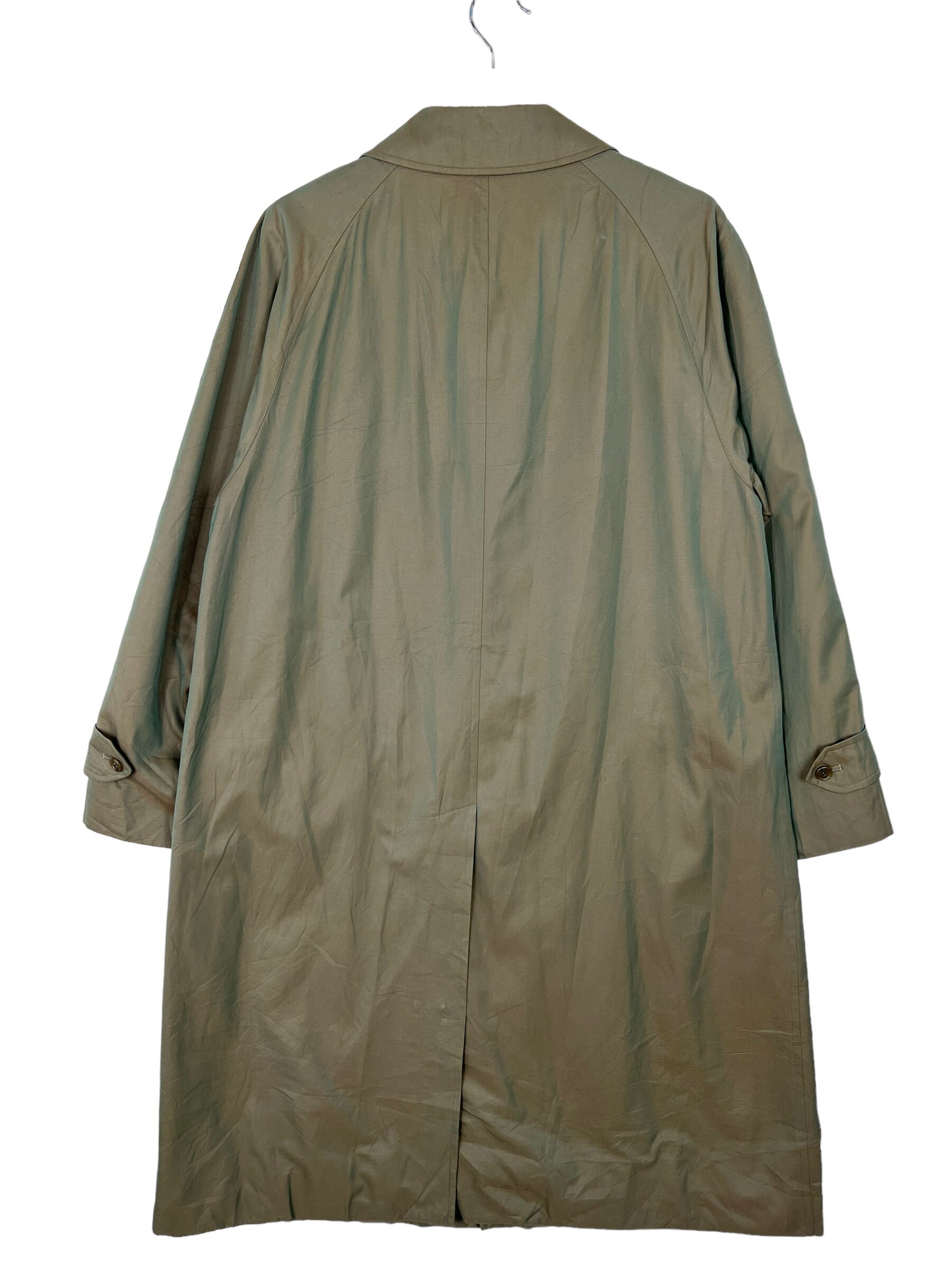 Vintage Burberry's Nova Check Lining Trench Coat - Etsy