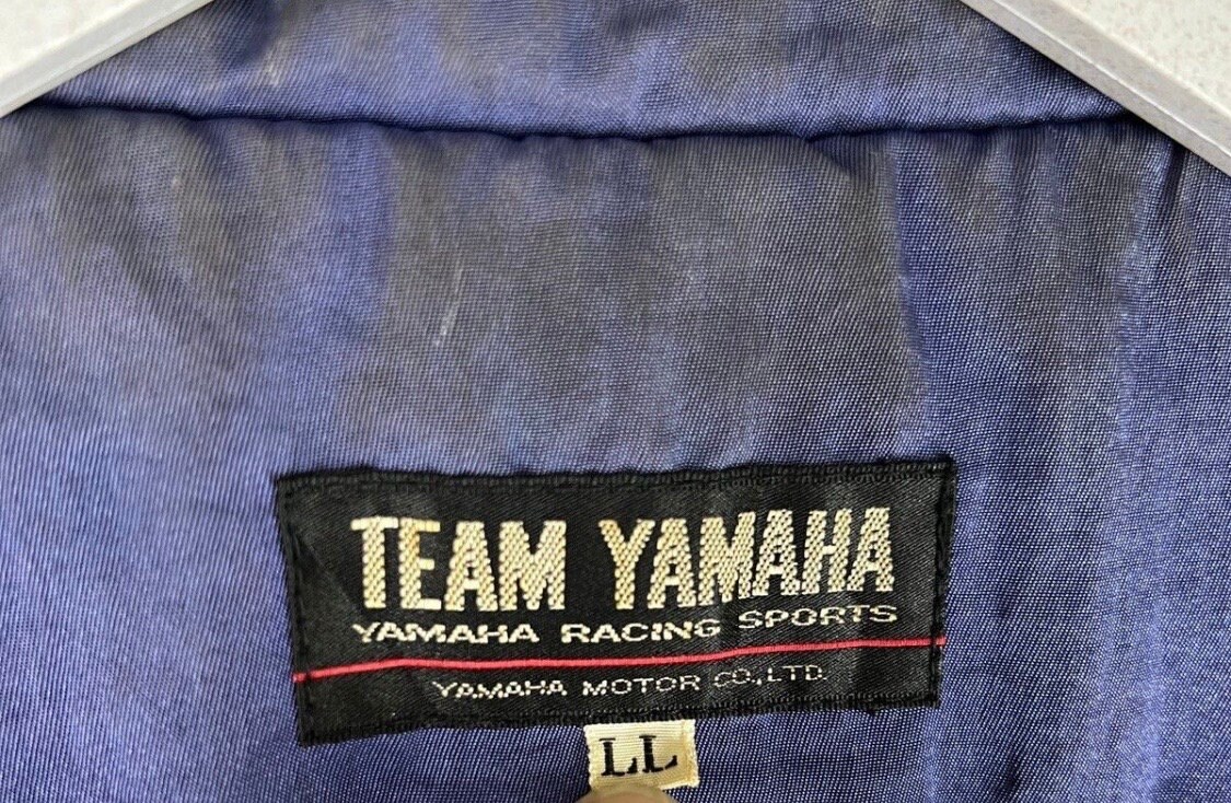 Vintage Yamaha Racing Team Jacket - Etsy
