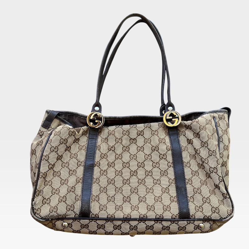 Gucci Logo Handbag - Etsy
