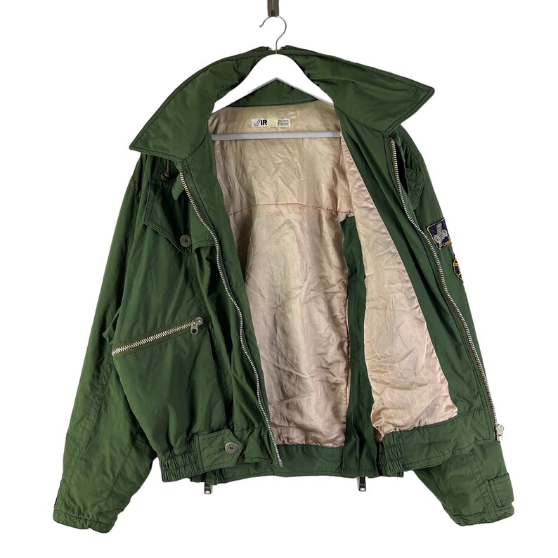 Vintage 90s Iro Survival Bomber Jacket Size L - Etsy