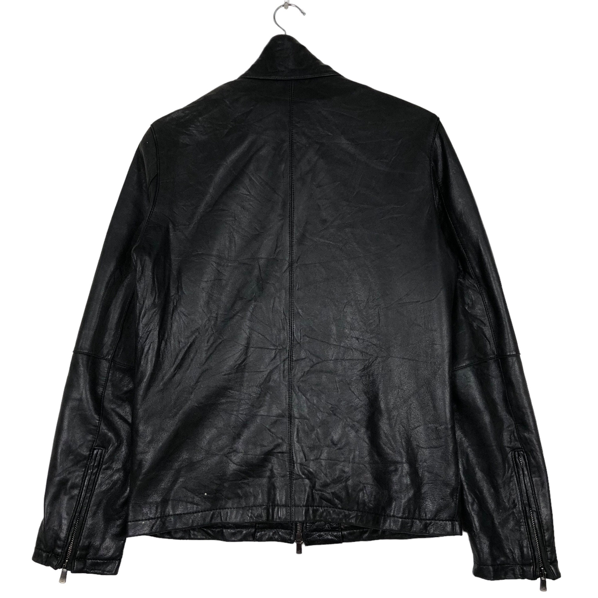 Incertus by Tokishirazu Leather Moto Rider Jacket - Etsy