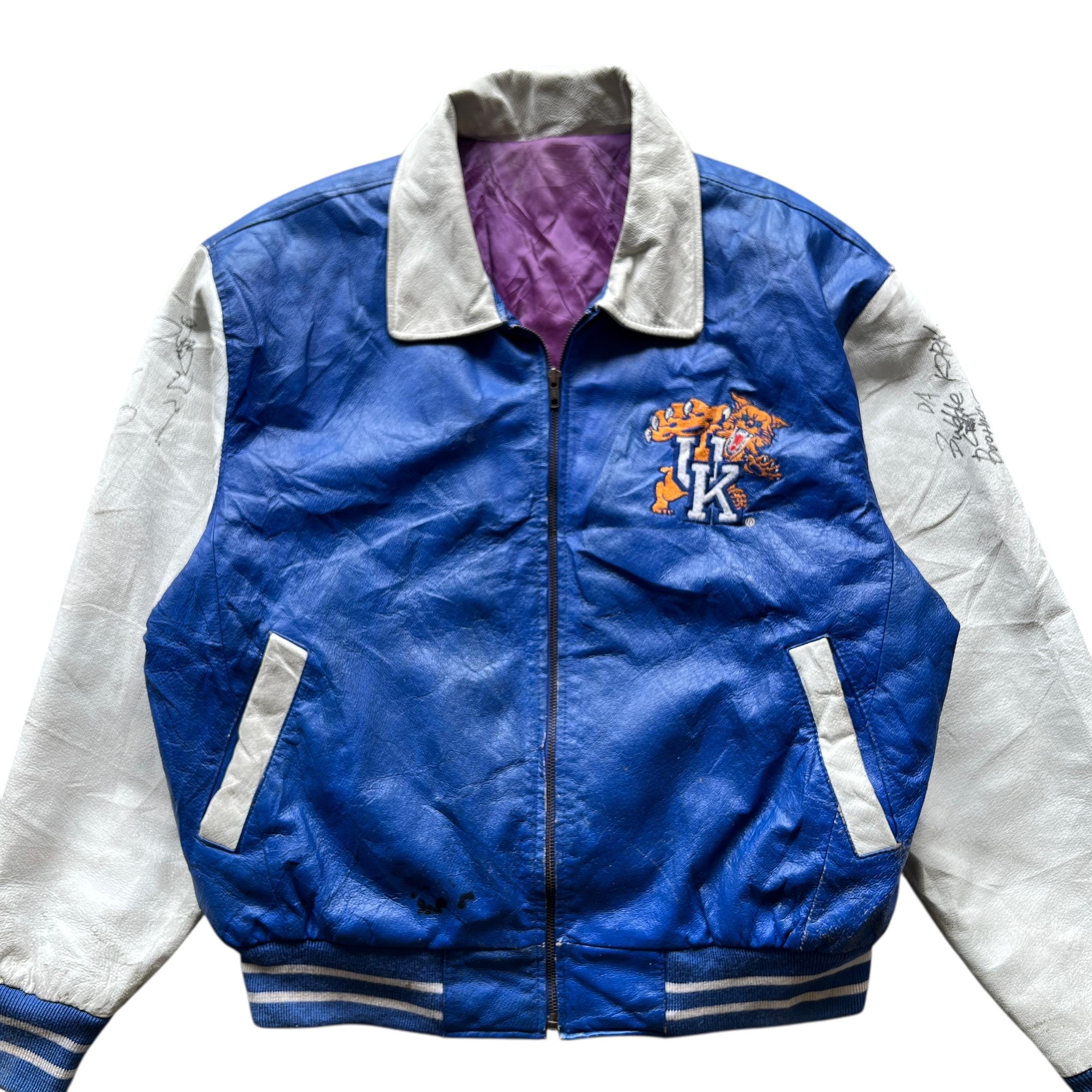 Vintage All-leather Kentucky Wildcats Varsity Jacket - Etsy
