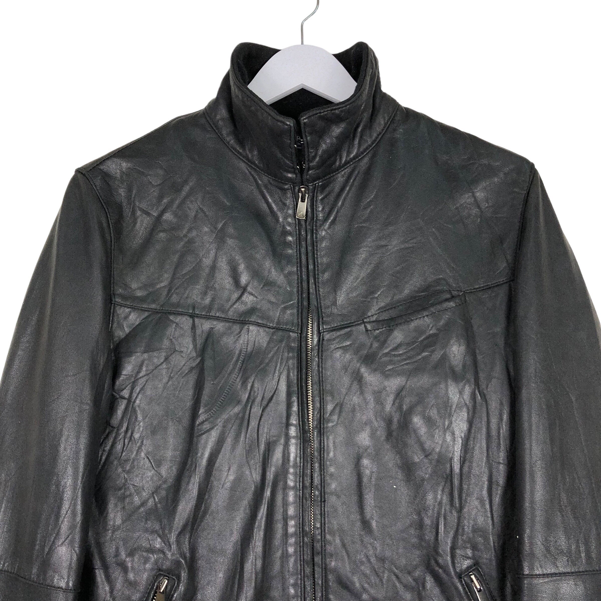 Incertus by Tokishirazu Leather Moto Rider Jacket - Etsy