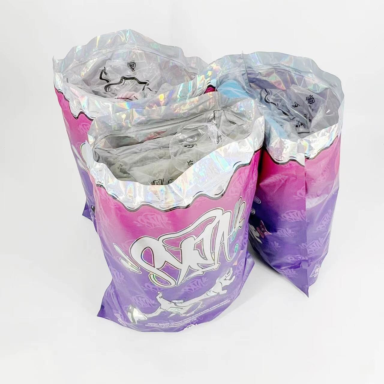 SYNAWORLD Syna Logo Tracksuit Grey-pink Set - Etsy