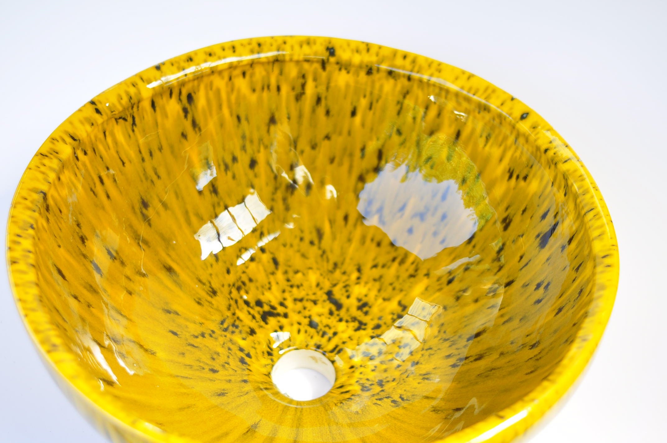 Large 43/19 Cm Bathroom Vessel Sink Lavabo - Spots in the Sun - Etsy