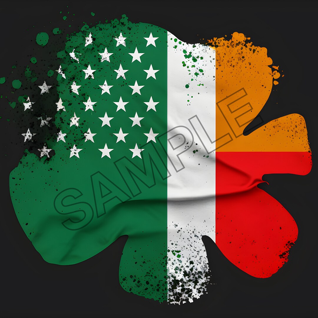 Download Digital Image Picture for Print Irish American Ireland USA ...