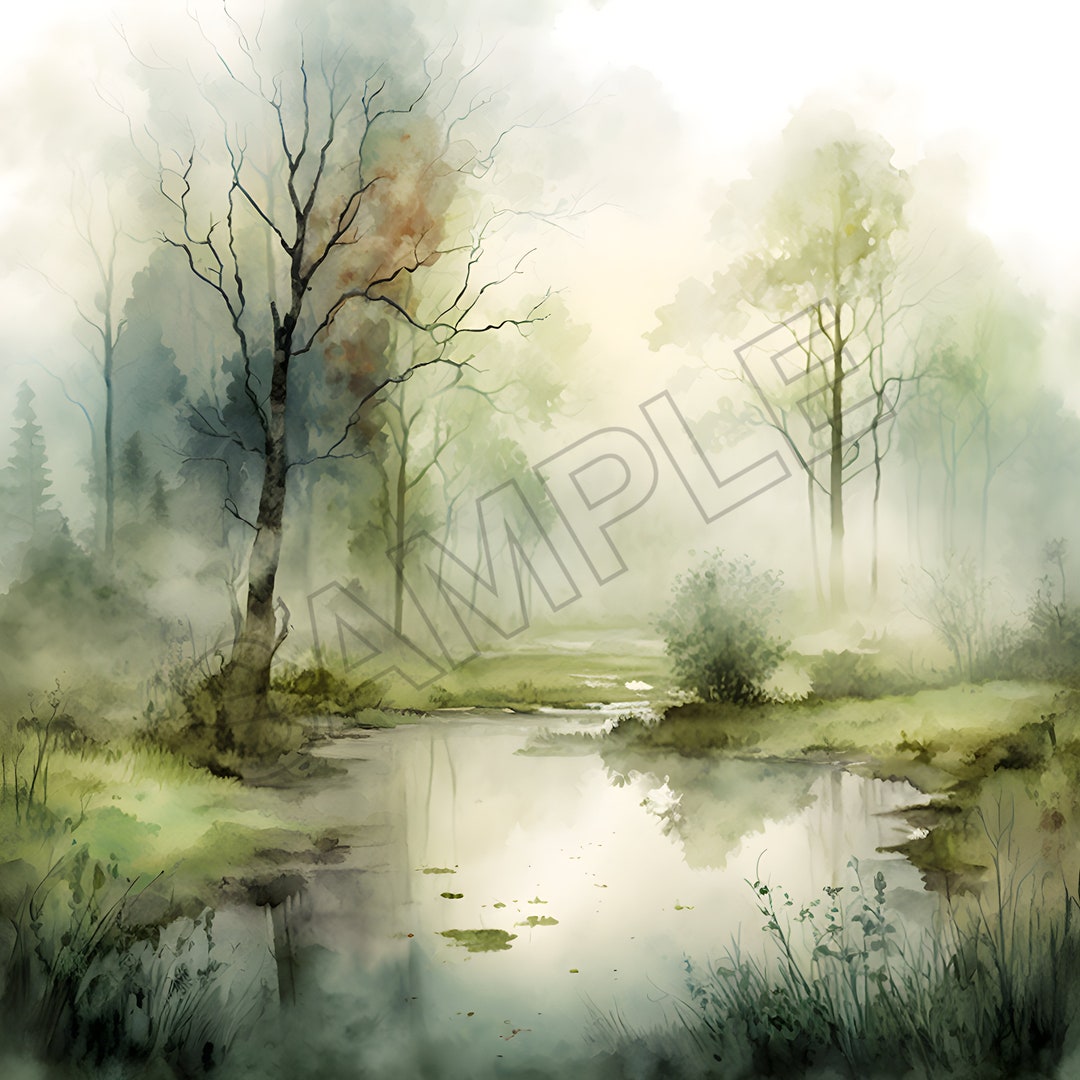 Digital Download Image Picture for Print Peaceful Country Restful ...