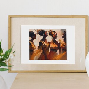 Digital Download Image Picture for Print African Queens Dancing Ladies ...