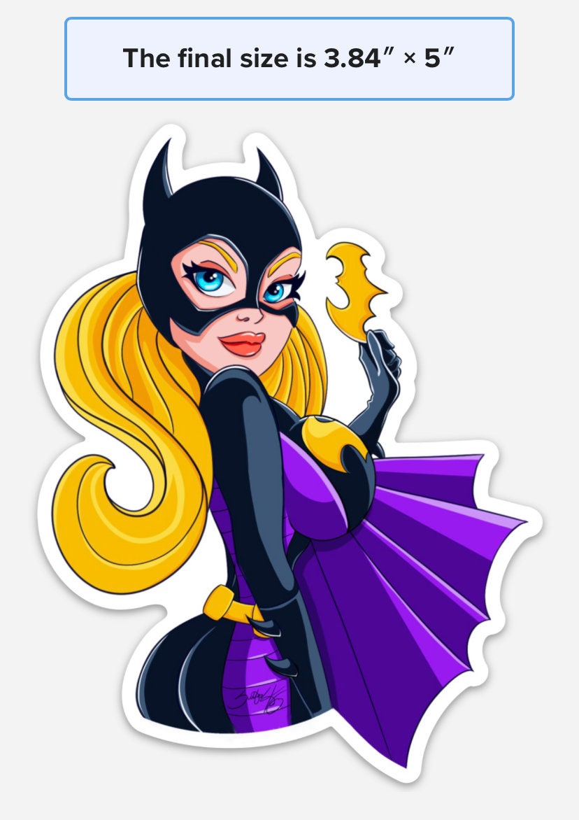 Empowered Stephanie Brown Batgirl Decal by Sutton Kane - Etsy