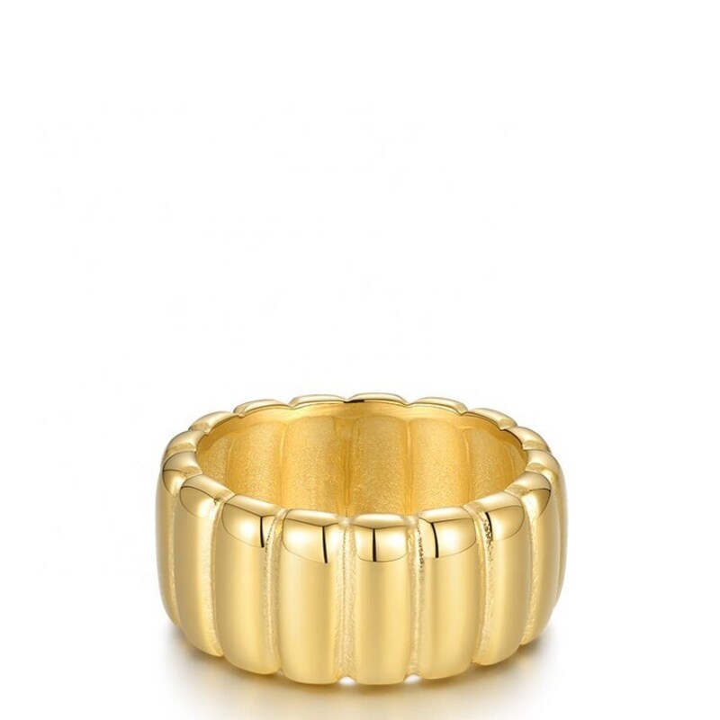 Chunky Gold Ring - Etsy