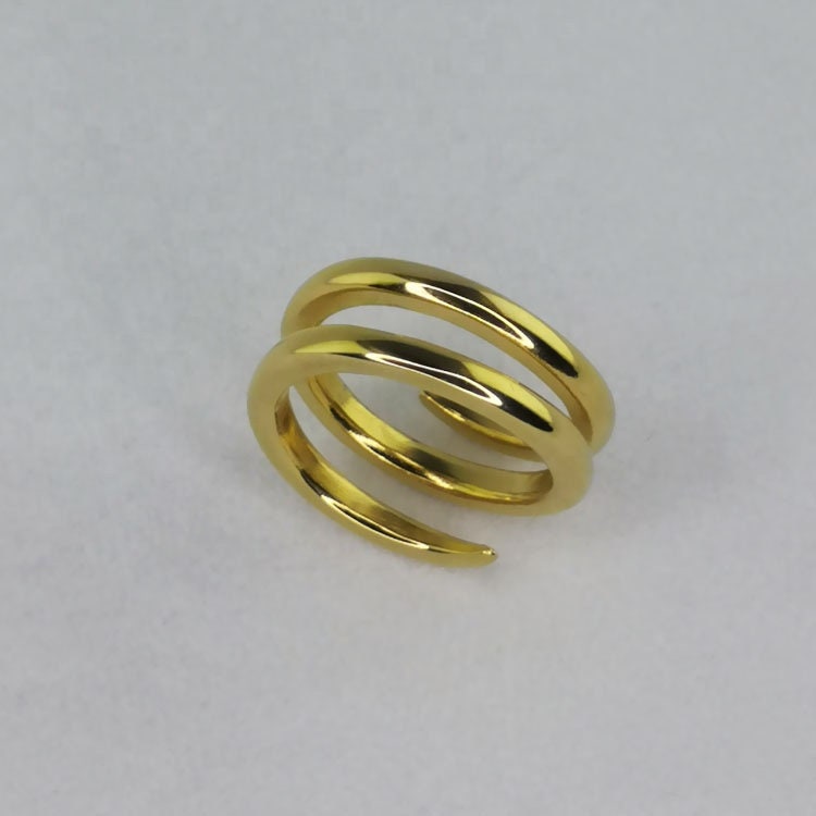 Non Tarnish 18K Gold Filled Stainless Steel Double Pointed - Etsy