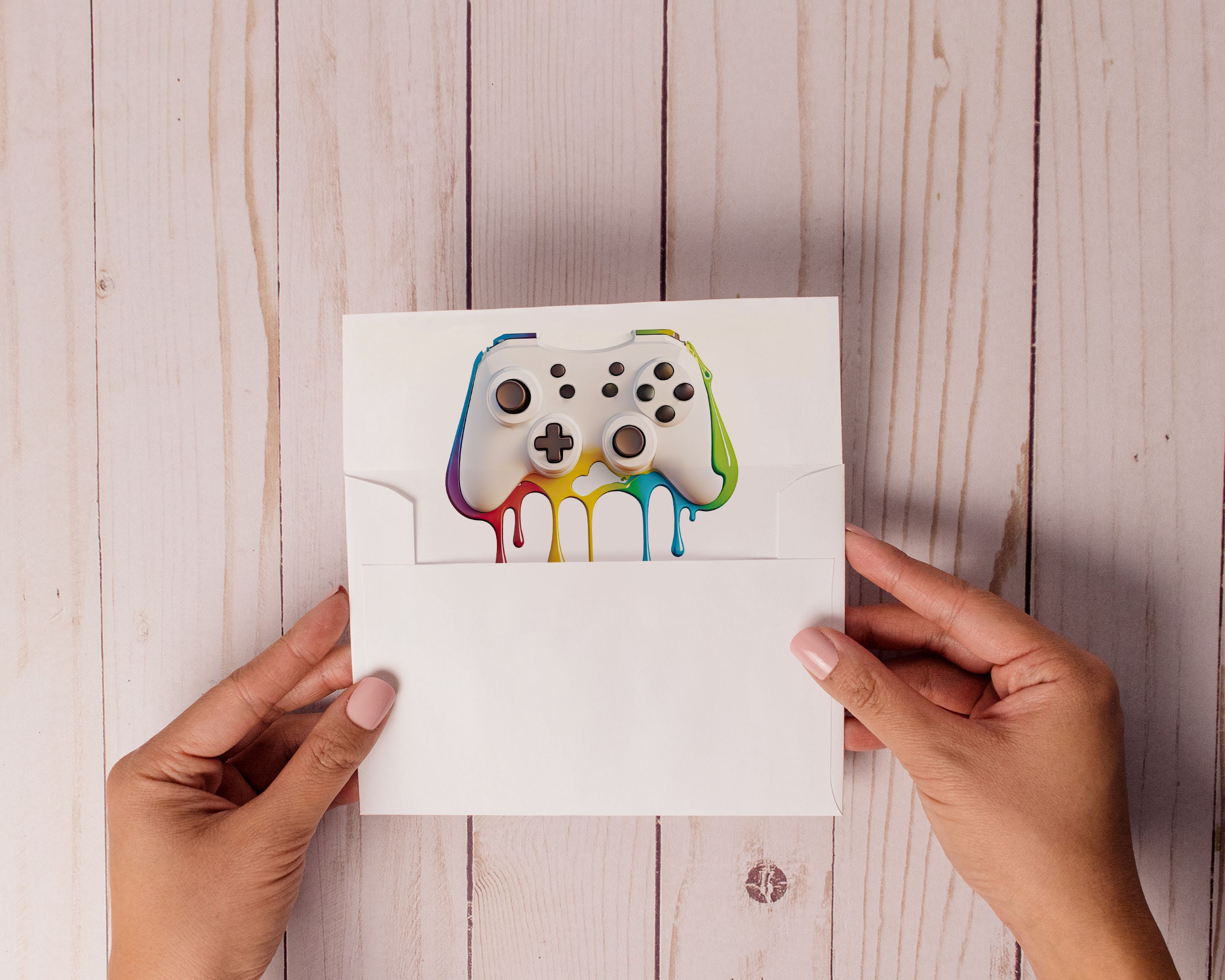 Melting Gaming Controller Clipart Bundle PNG 10 High Quality - Etsy