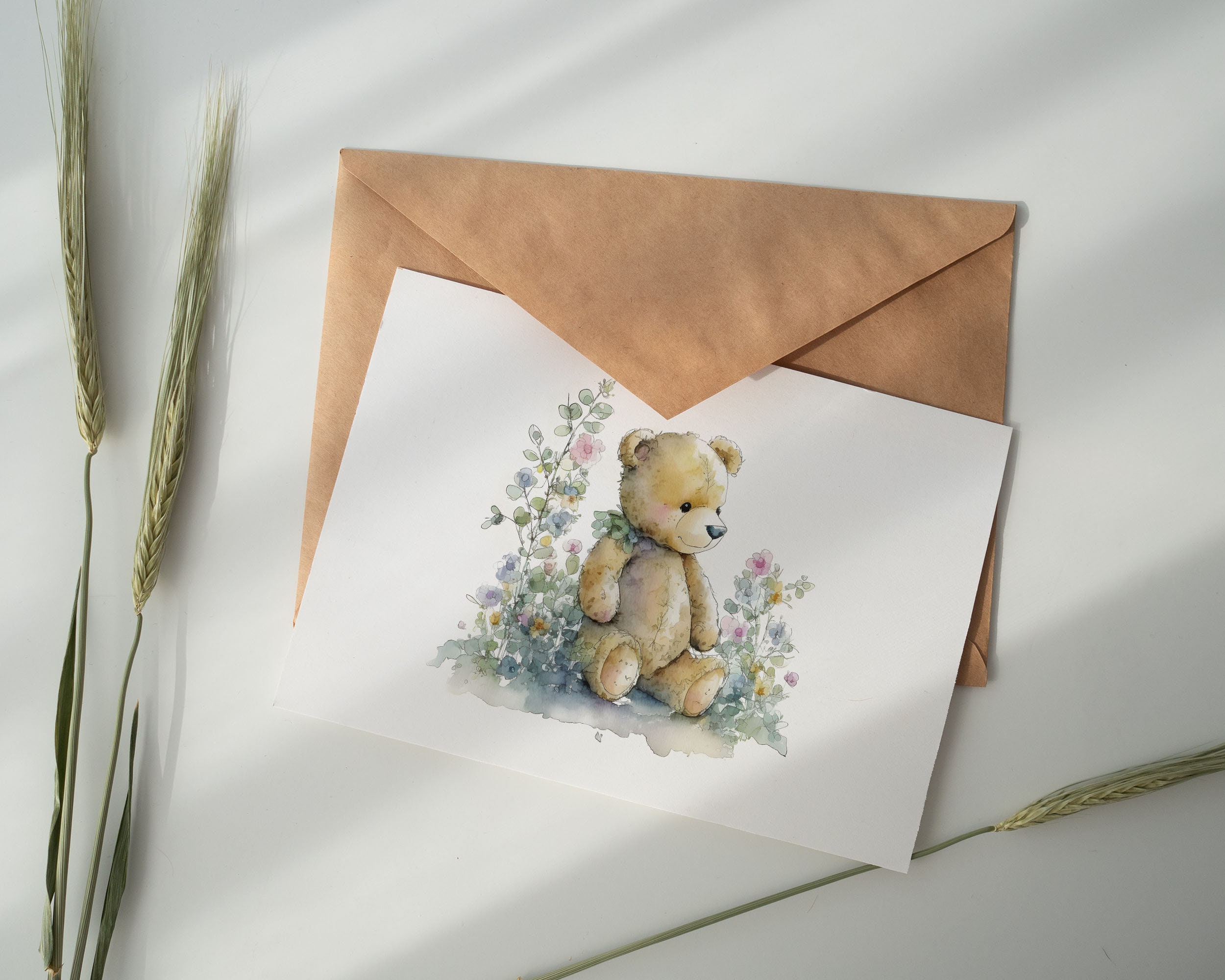 Teddy Bear Clipart 10 High Quality Jpgs Digital Download - Etsy