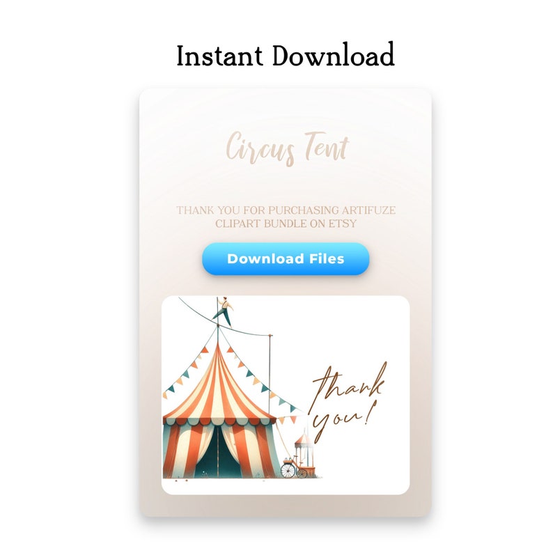Circus Tent Watercolor Clipart Bundle 18 Transparent PNG Images of ...