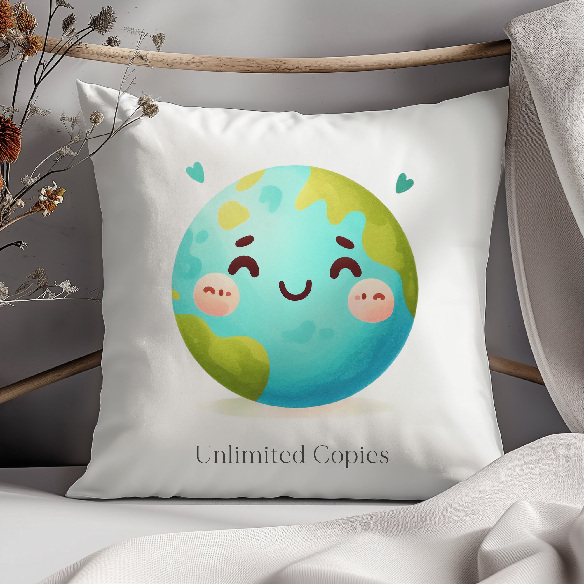 Cute Earth Globe Watercolor Clipart Bundle 24 HQ Transparent PNG Images ...