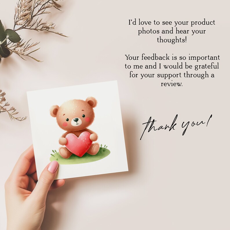 Teddy Bear With Heart Clipart Bundle 30 High Quality Watercolor PNG ...