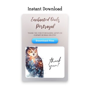 Pastel Celestial Owl Clipart - Mystical Owls PNG, Magic Clip Art, Witchcraft Pagan Clipart ...