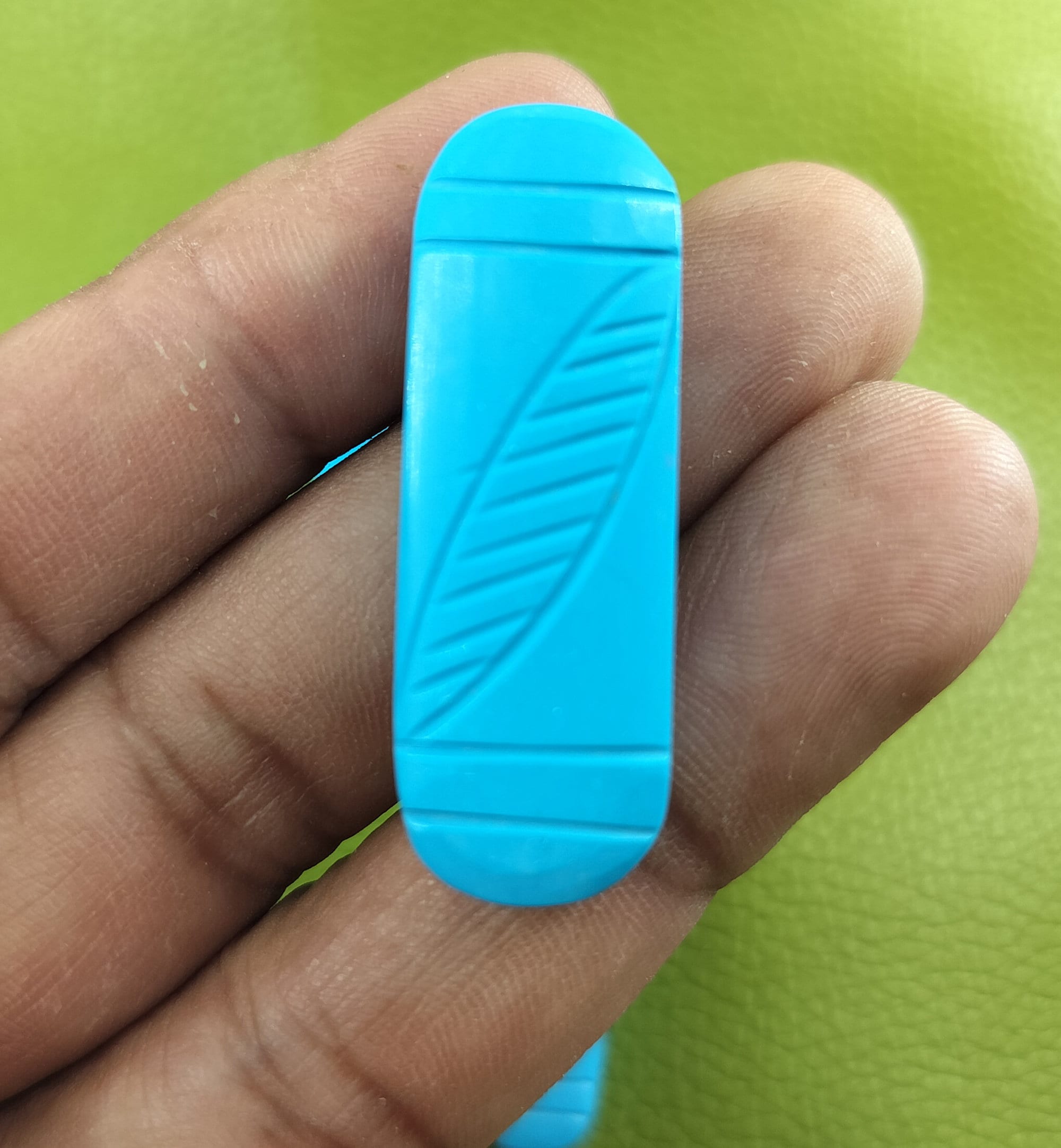 Blue Turquoise Gemstone Turquoise Carving Turquoise Cabochons 3 Set ...