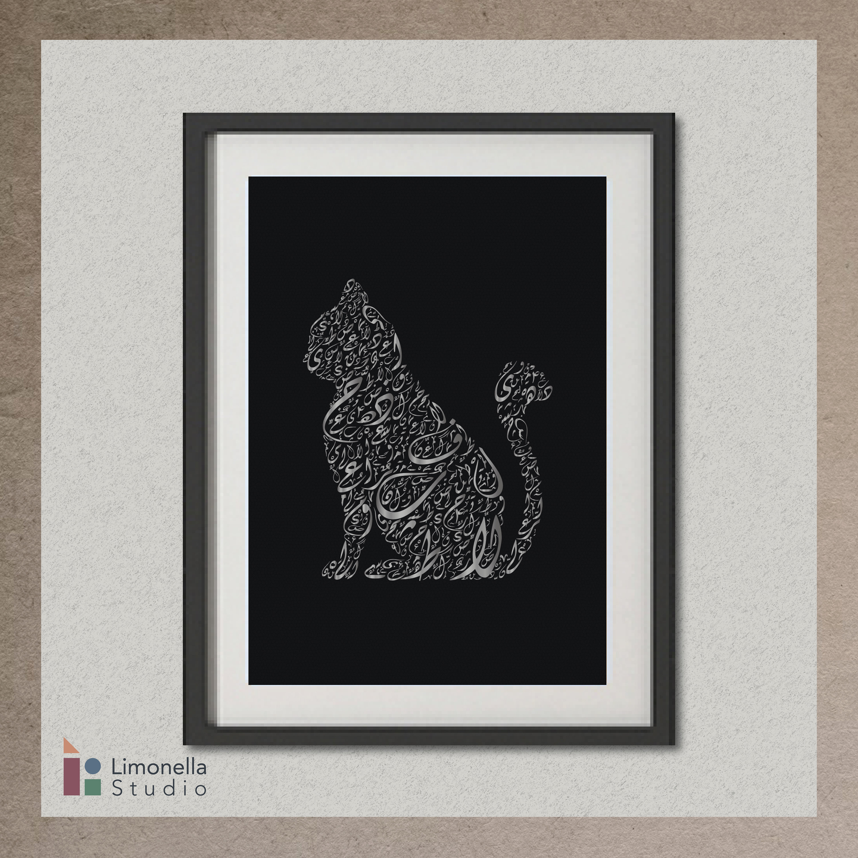 Custom Arabic Calligraphy Art, Animals Calligraphy, Shapes Calligraphy ...