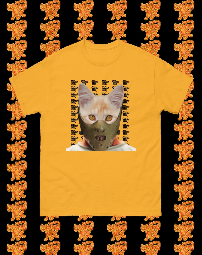 Meow Mix Hannibal Lecter Tabby Cat Silence of the Lambs - Etsy
