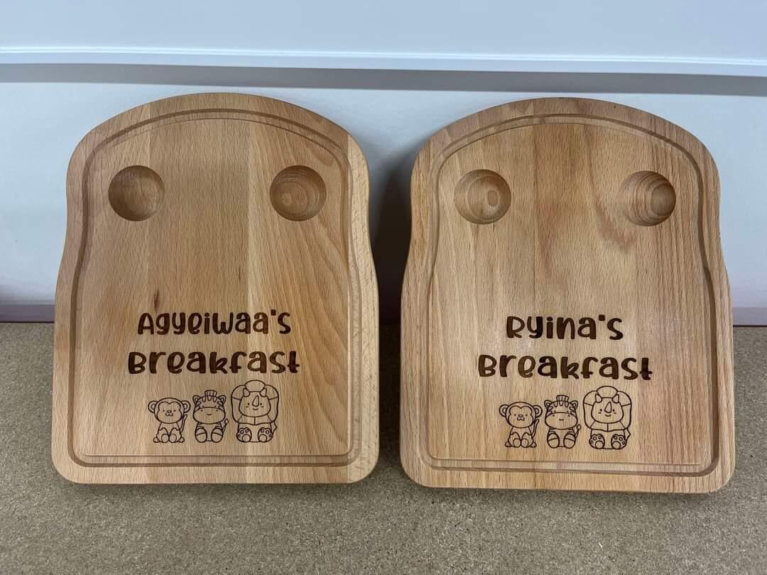 Egg and Toast Chopping Board - Etsy