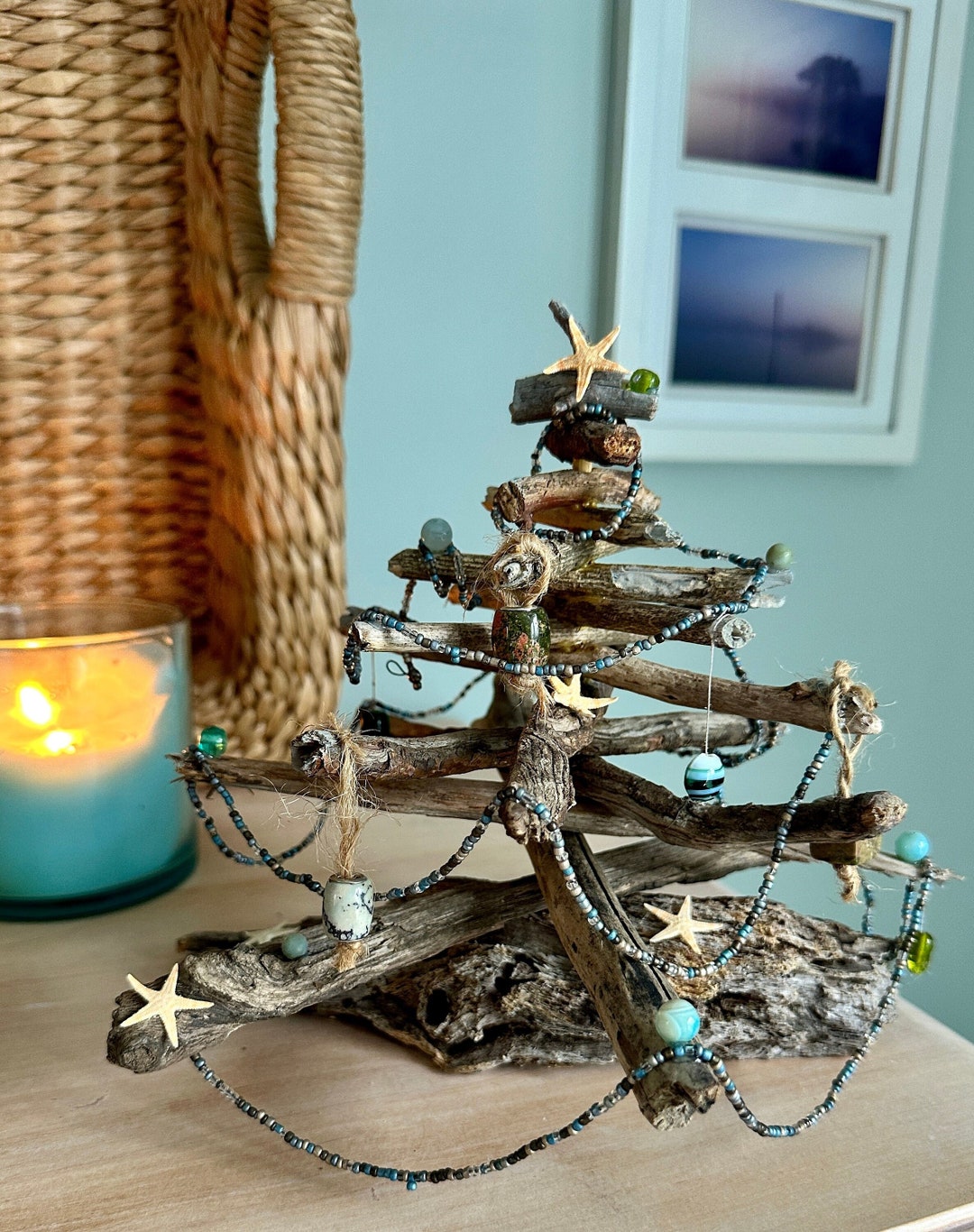 Cape Cod Christmas Tree, Coastal Christmas Tree, Tiny Christmas Tree ...