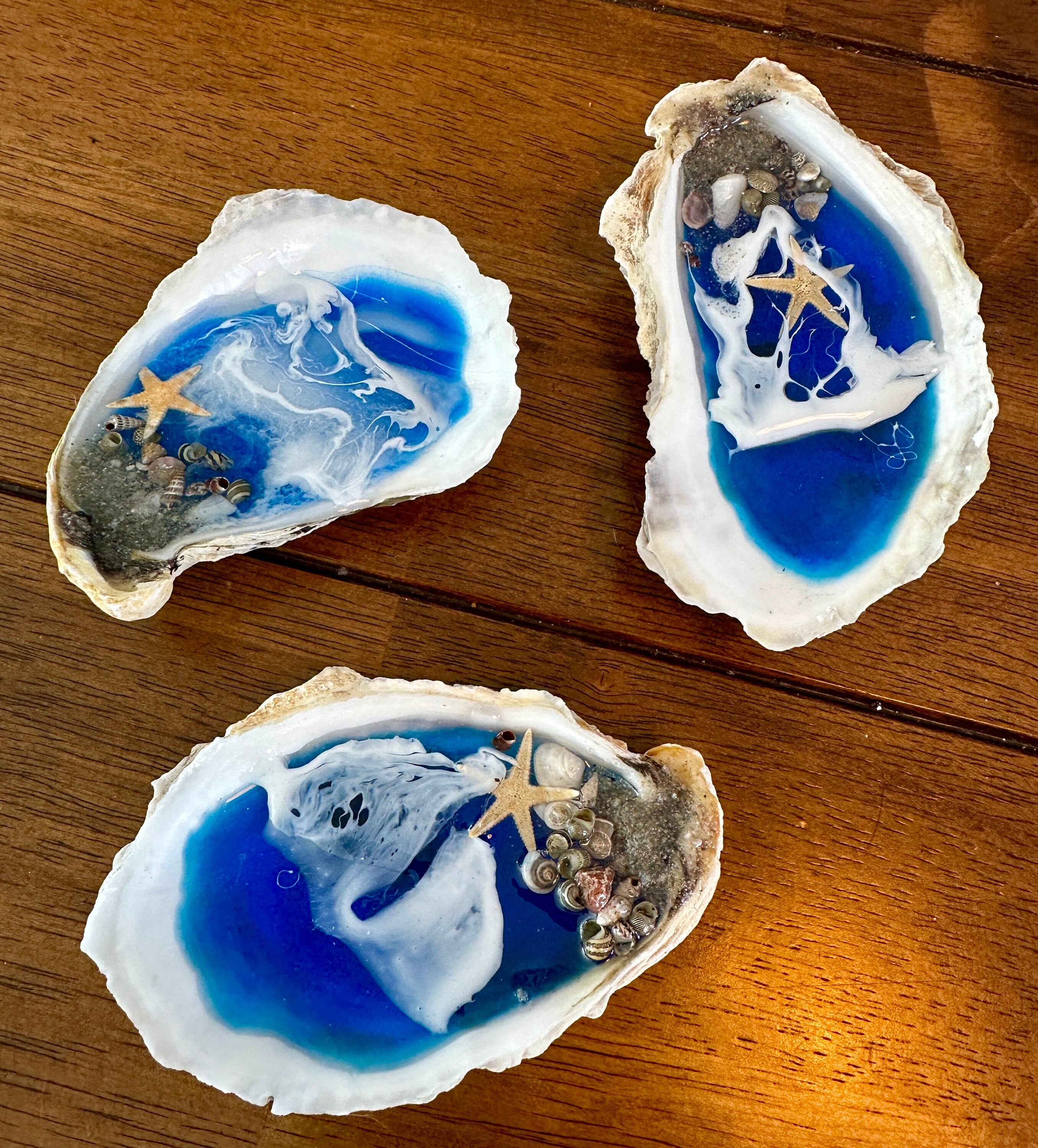 Oyster Shell Beach Scene, Cape Cod Beach Scene in Oyster Shell, Oyster ...