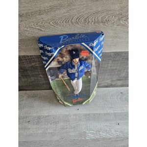 Barbie LA Dodgers Collector Edition Doll MLB Baseball 1999 NIB Mattel ...