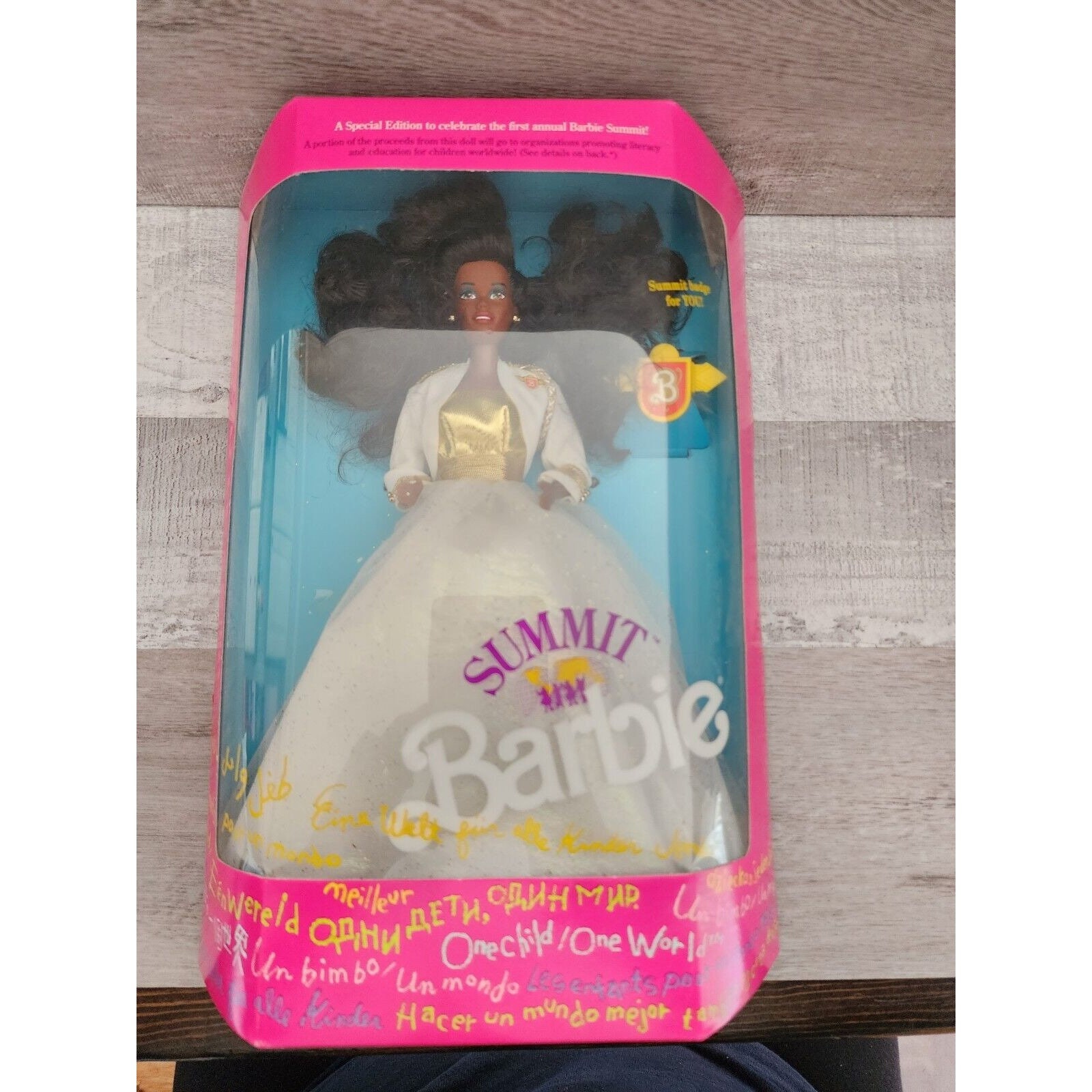 Barbie Summit Collection African American Doll Mattel 1990 #7028 NEW ...
