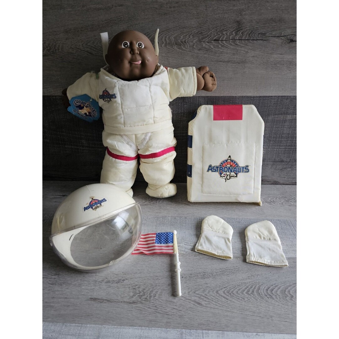 Vtg 1986 Coleco Cabbage Patch Black African American Young Astronaut Doll W Tags - Etsy