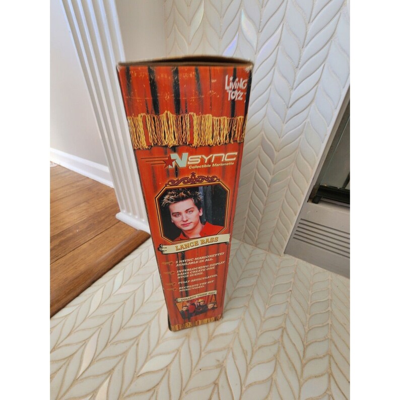 Nsync Collectible Marionette Living Toys Lance Bass - Etsy
