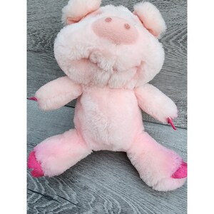Vintage Russ Berrie Pig Plush No 547 Stuffed Animal Pink Piglet Stuffy ...