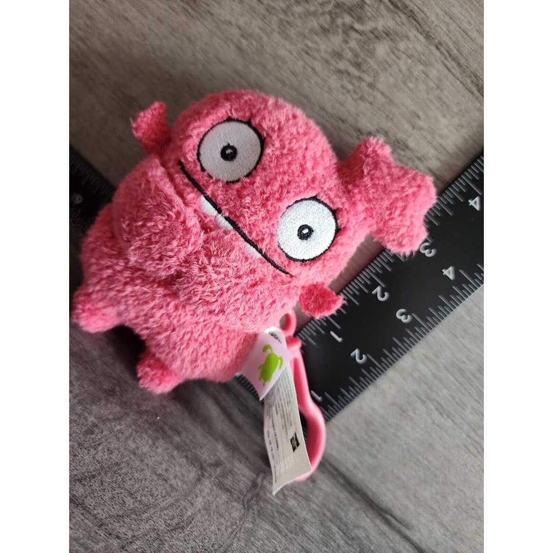 Ugly Dolls Moxy To-go Stuffed Plush Toy 5 Pink Backpack Clíp Keychain ...