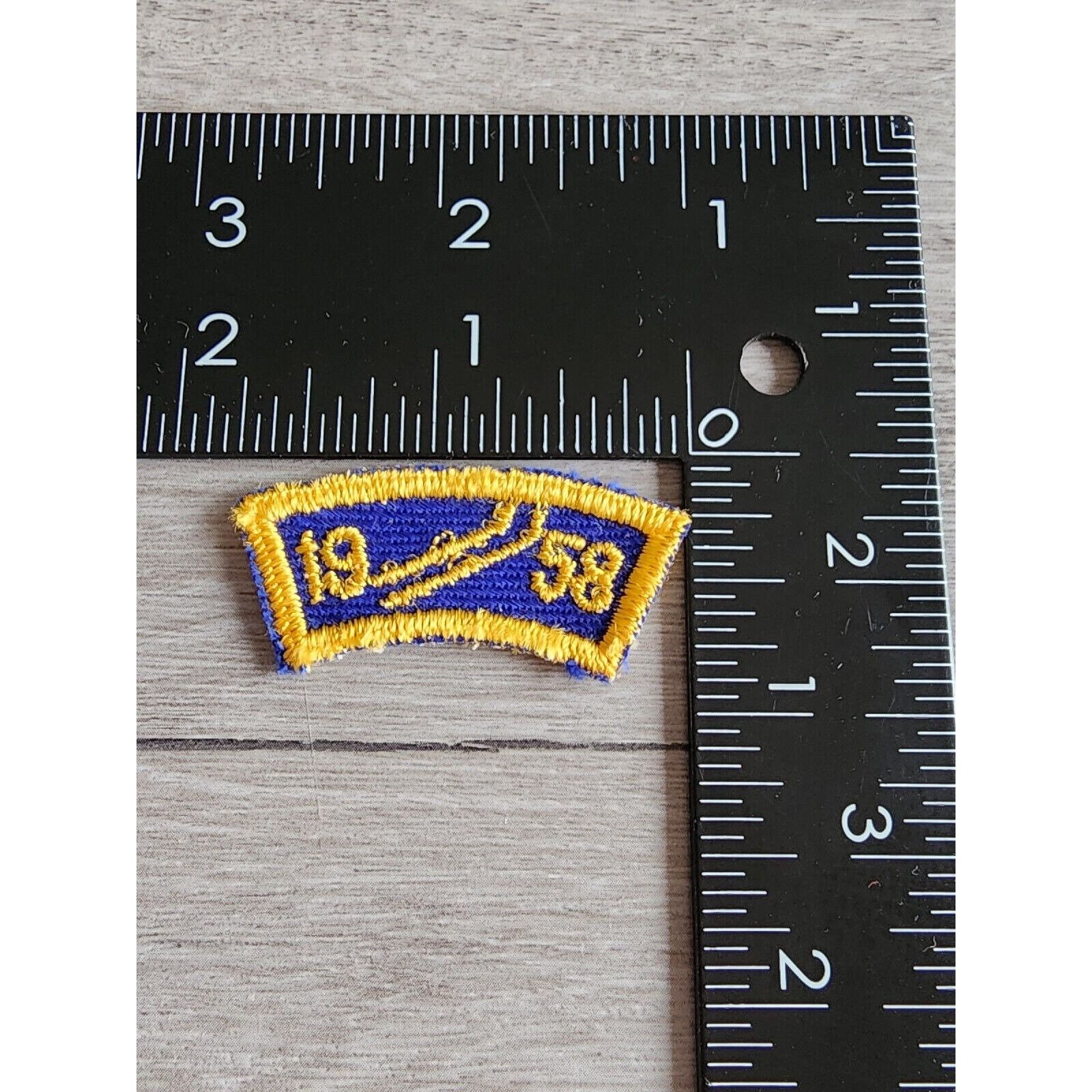 Vintage Boy Scout Blue Segment Gold Yellow PATCH 1958 BSA - Etsy