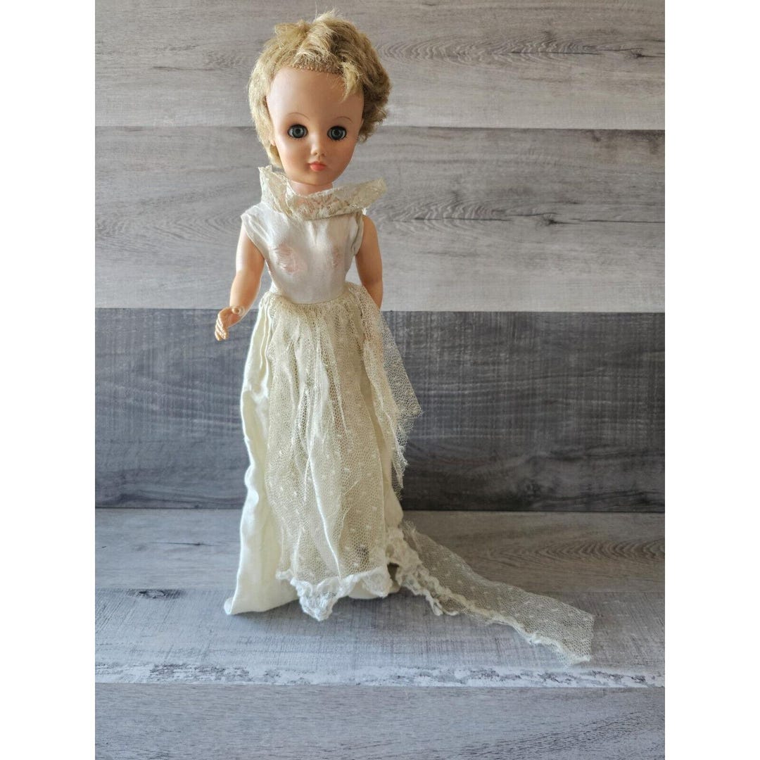 Vintage Allied Eastern Doll 1950s Marked AE 2006-13 20" High Heeled ...