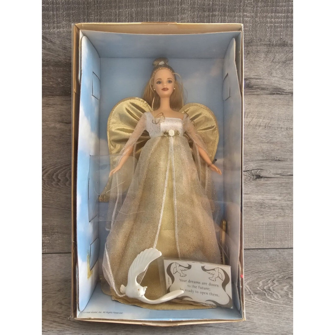 Vtg Angelic Inspirations Barbie Blonde Special Edition 1999 Mattel ...
