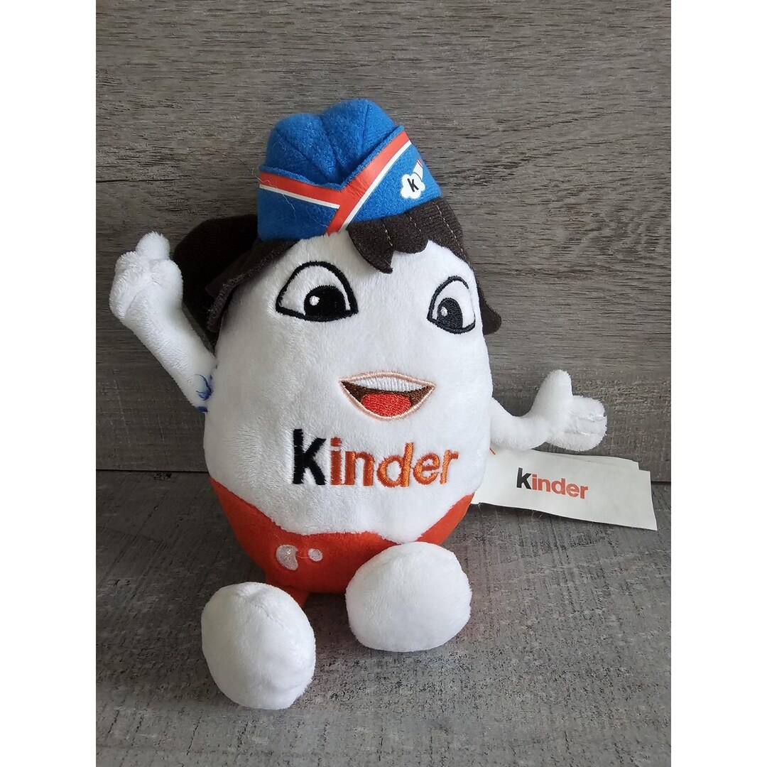 Kinder Ferrero Candy 8" Kinderino Plush Egg Girl Stewardess - Etsy
