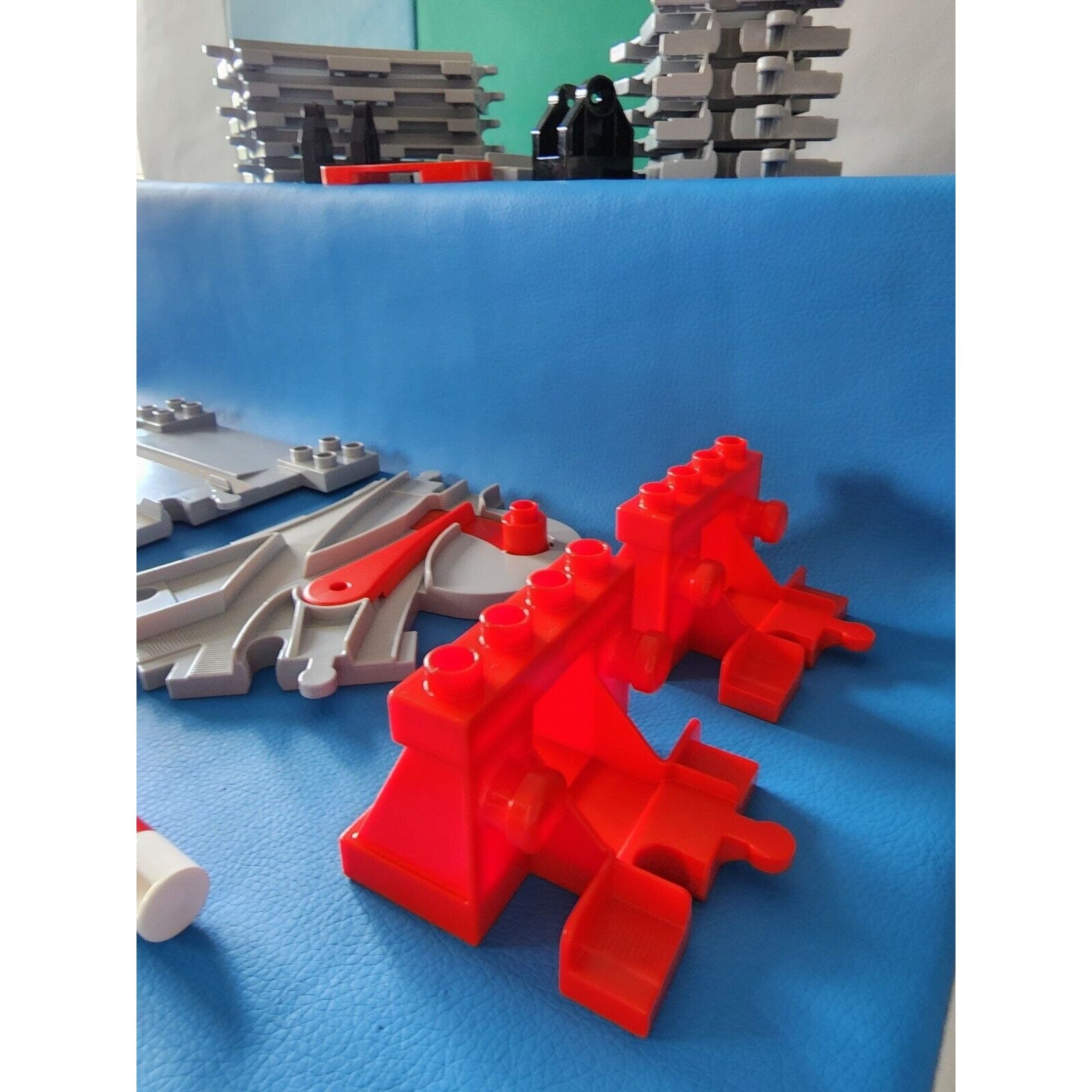 DUPLO Train Tracks 10882 Large Building Kit STEM TOY Lego 8j - Etsy