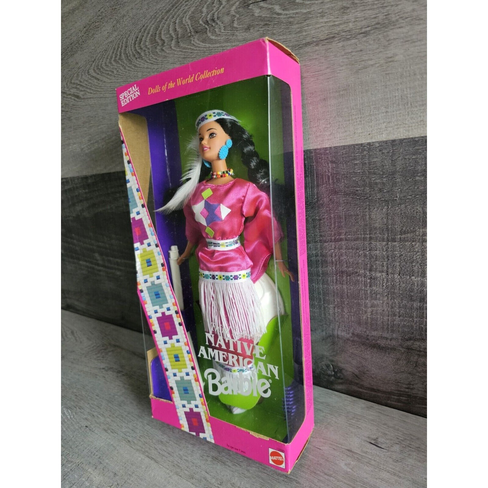 1994 Mattel Native American Barbie Doll Third Edition Dolls of - Etsy