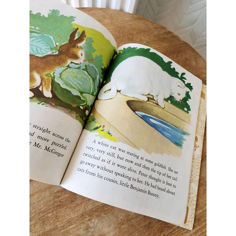 1970 A Little Golden Book #307-42 Peter Rabbit Beatrix Potter Vintage ...