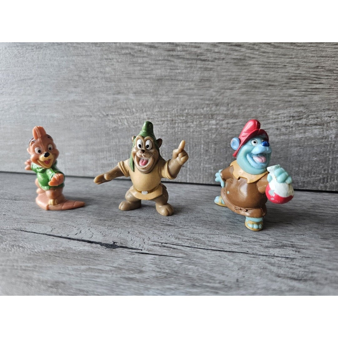 Vtg Disney Gummi Bears GRUFFI Kellogg's Cereal Premium Toy PVC Figure ...