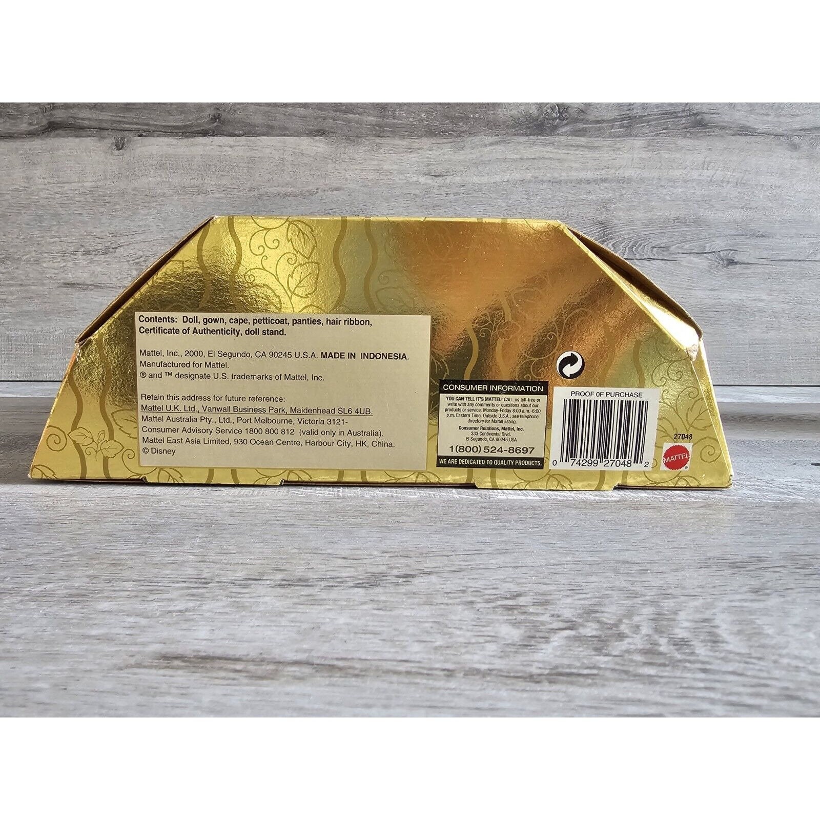 2000 Disney Snow White and the Seven Dwarfs Enchanted Princess Doll ...