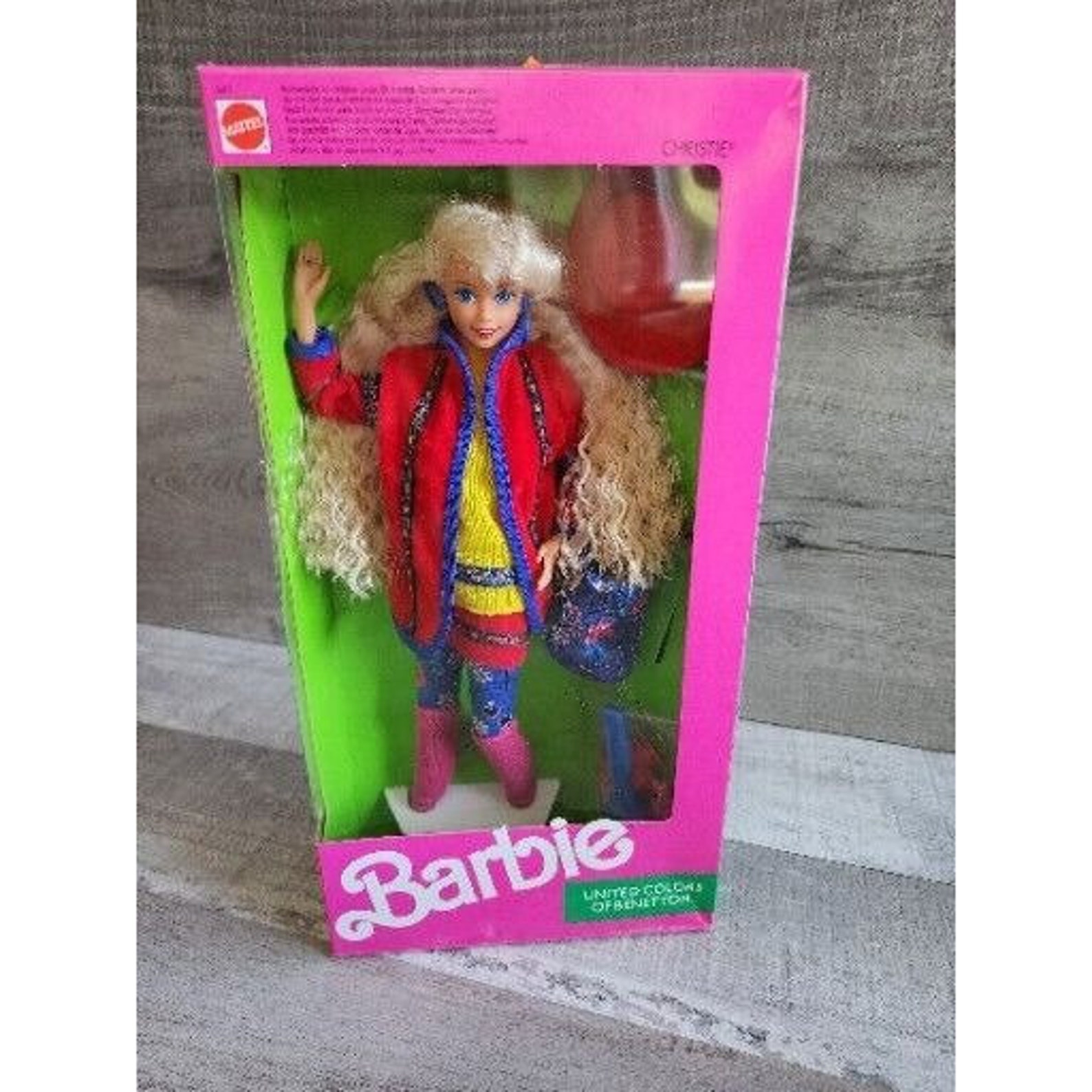 Vintage 1990 Barbie Doll United Colors of Benetton 9407 NIB NRFB - Etsy
