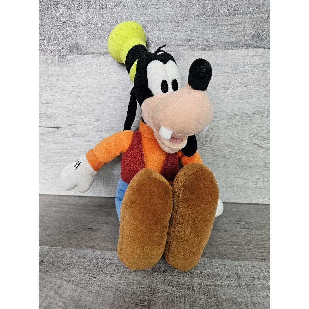 Disney Parks Goofy Plush Stuffed Animal Toy Doll Authentic Original 12 ...