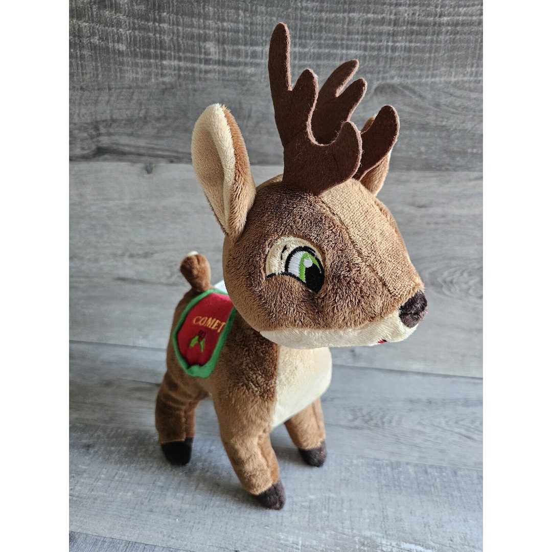 Kellytoy Comet Plush Stuffed Animal Christmas Rudolph Reindeer 14” - Etsy