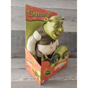 Shrek 2 Jumbo Plush Figure Super Rare 14" BH Teddy Bear New in Original ...